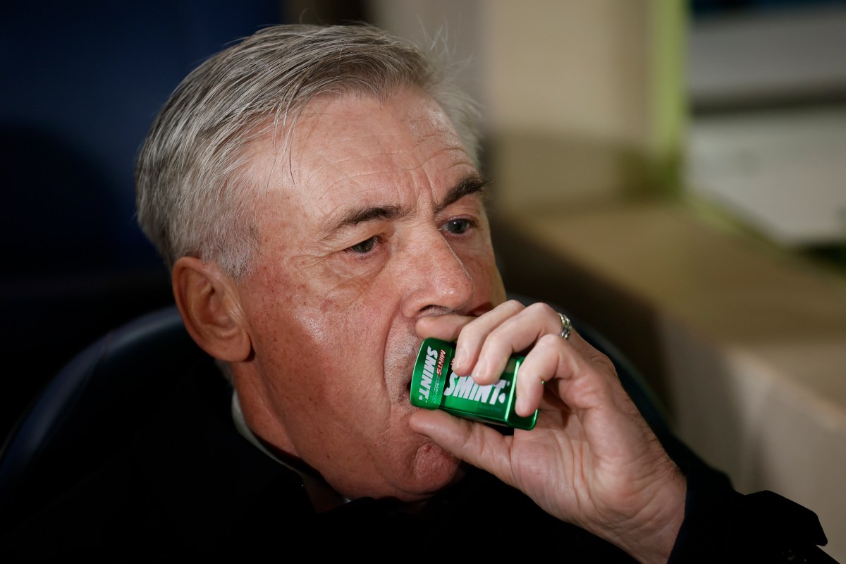 Carlo Ancelotti se hace viral por regalar chicle a un aficionado en ...
