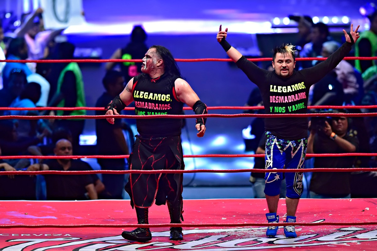 Influencer es golpeado por un luchador durante un evento realizado en ...