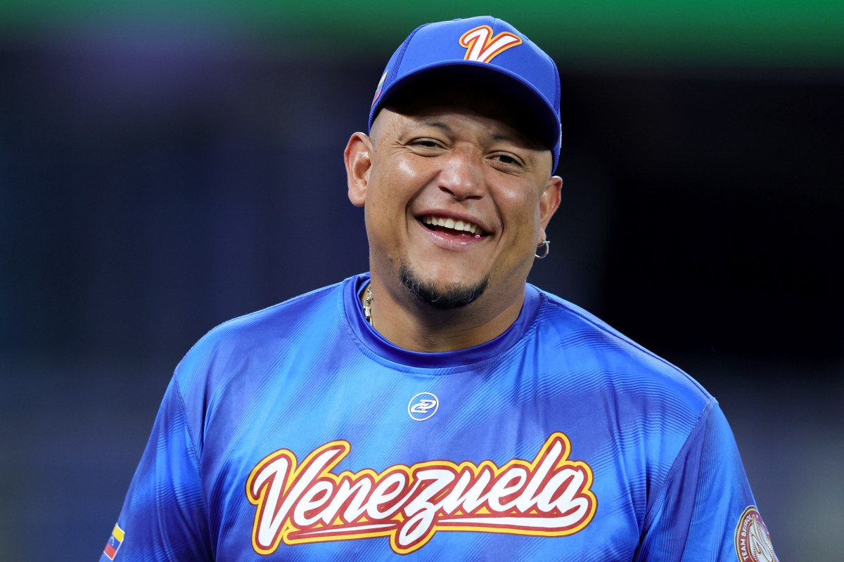 Las emotivas palabras de Miguel Cabrera previas al debut de Venezuela ...
