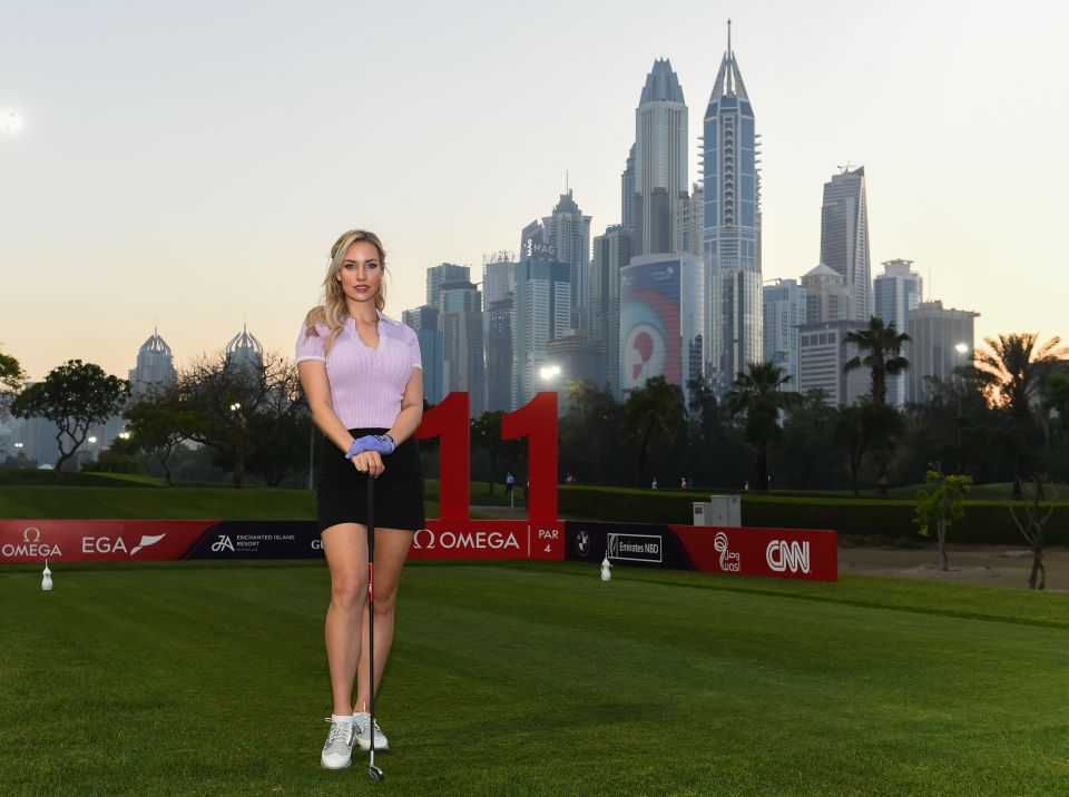Ex golfista e influencer Paige Spiranac lanza dardo a la competencia ...