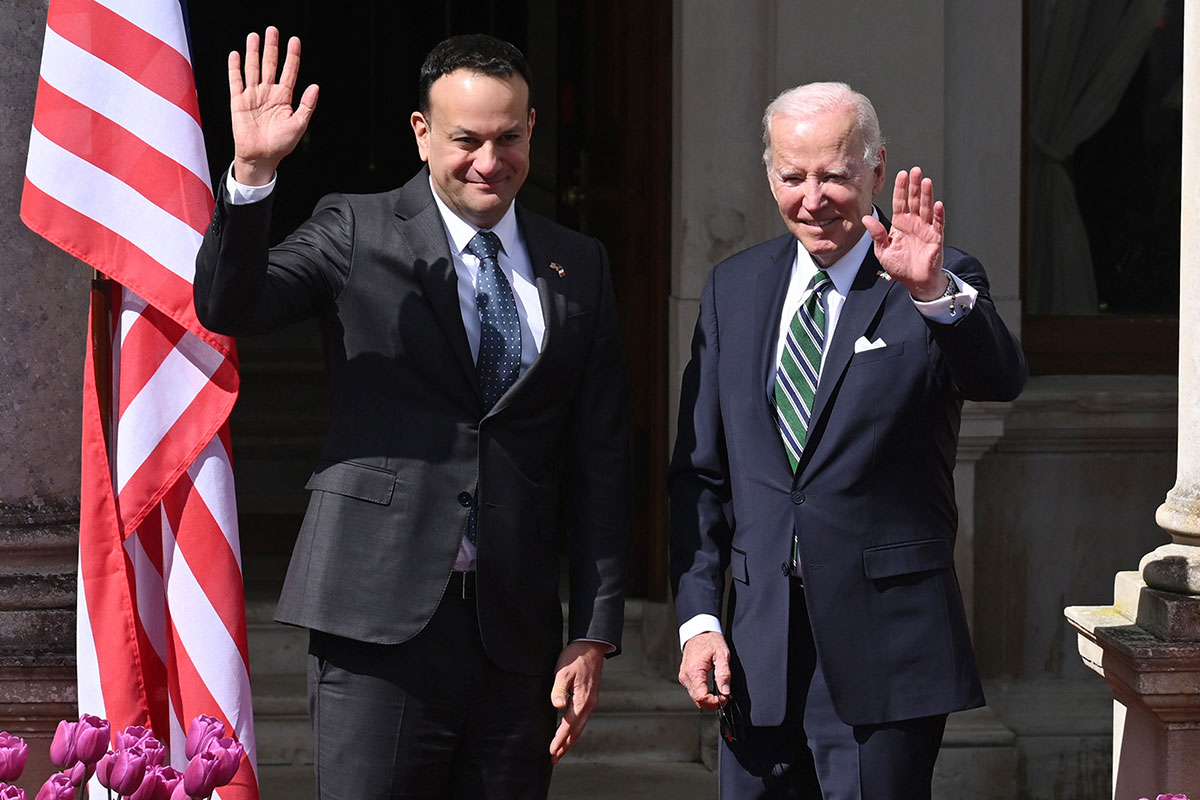 Joe Biden se reúne en Dublín con el presidente y primer ministro de ...