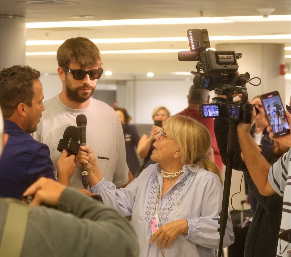 Gerard Piqué disfrutó en Miami de una tarde piscina con Milan y Sasha ...
