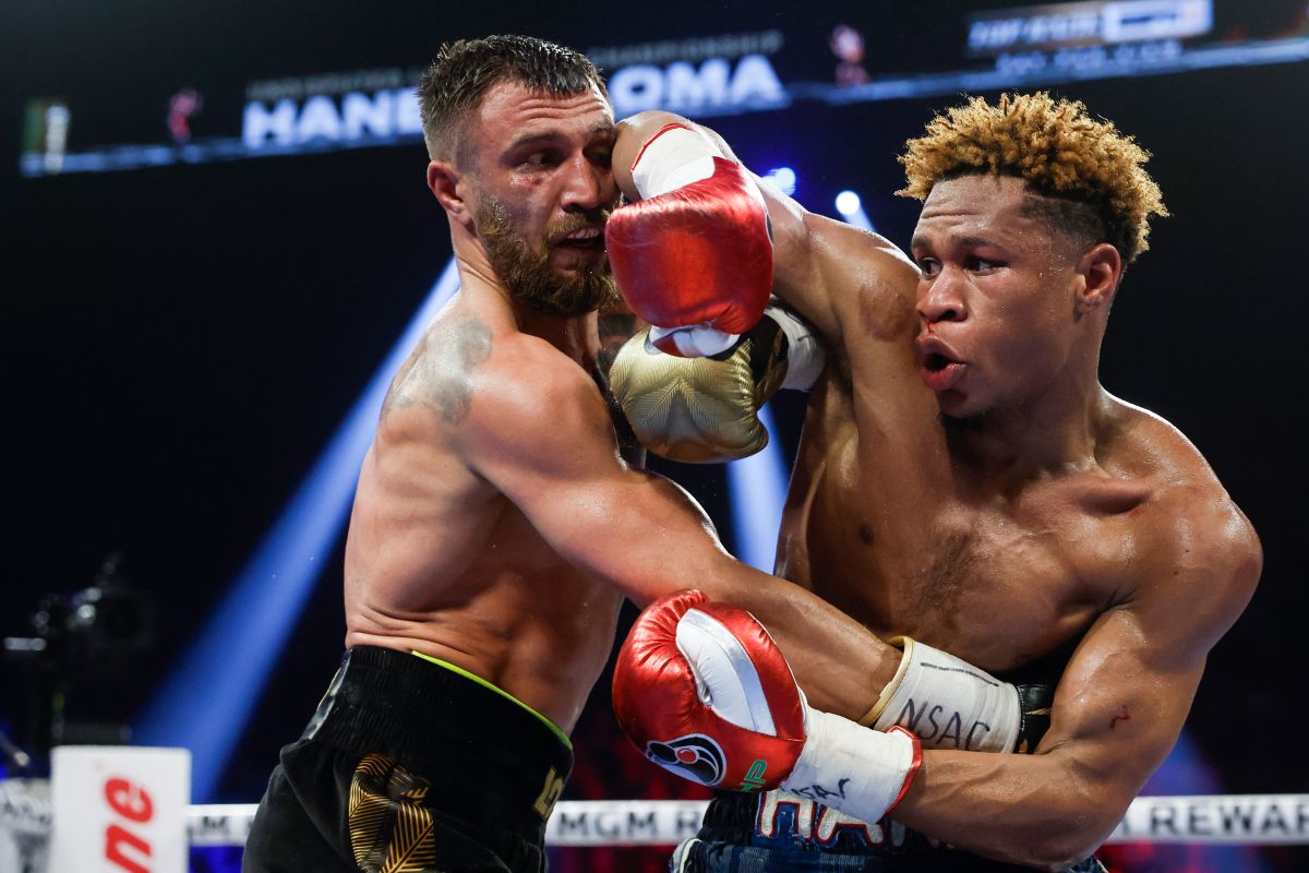 Devin Haney ganó a Vasiliy Lomachenko por controvertida decisión y terminó abucheado por el ...
