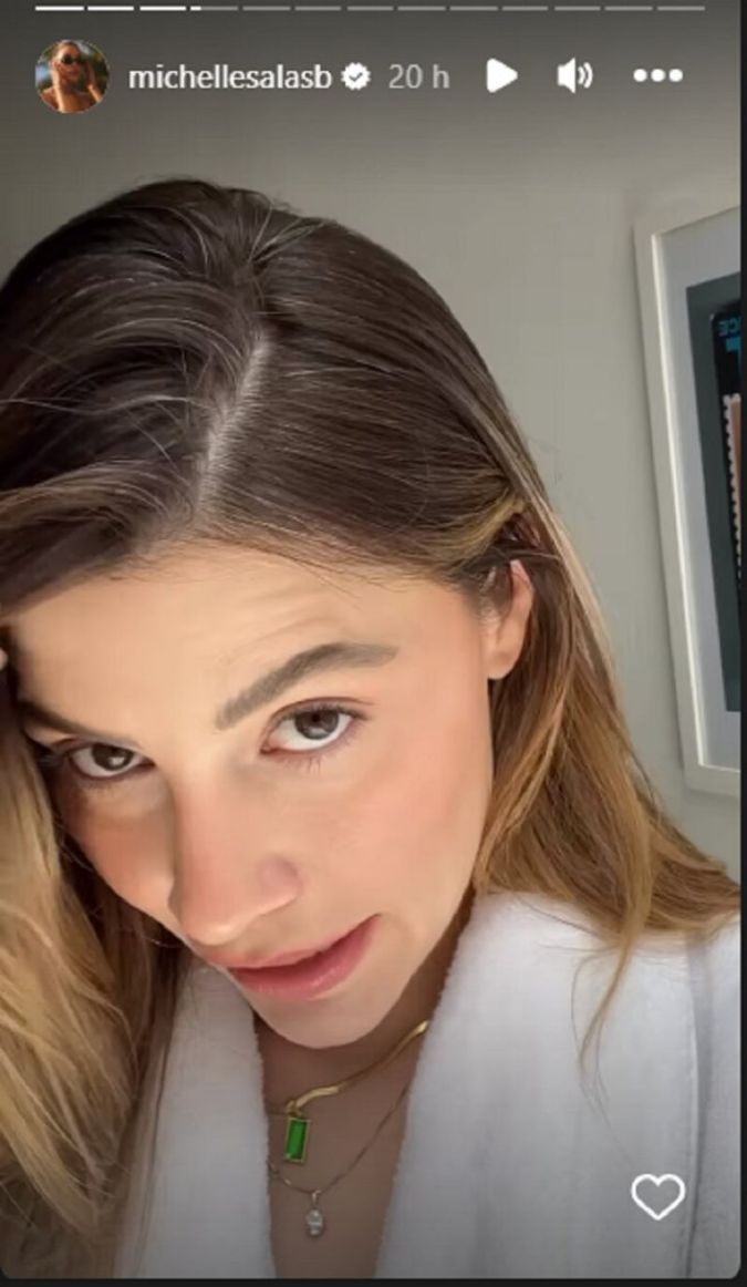 Michelle Salas entra en 'crisis' por culpa de las canas ¡Así lo publicó ...