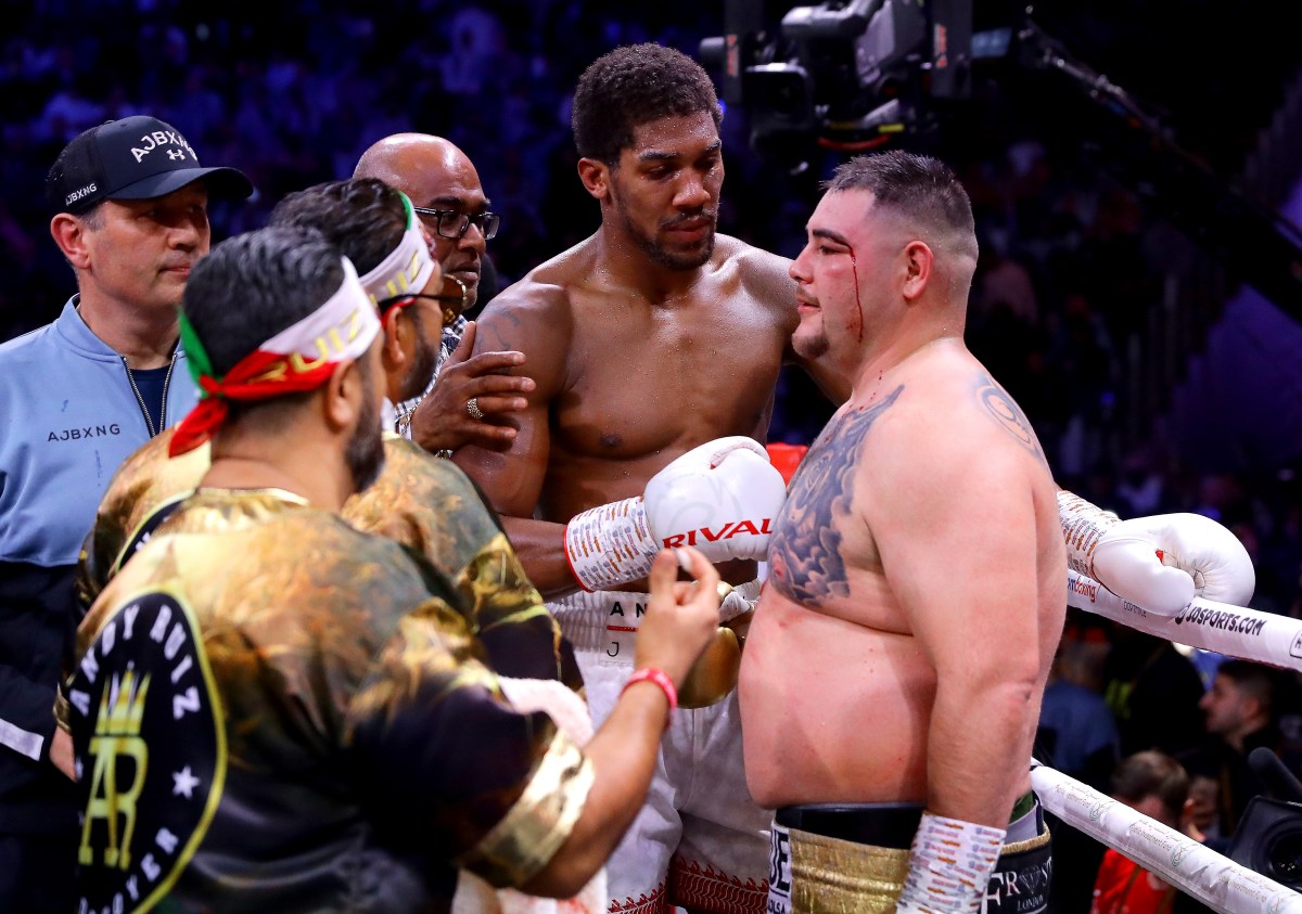 Andy Ruiz presume impresionante cambio físico y deja atónitos a sus ...