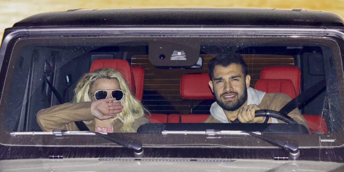 Britney Spears le dejó un moretón en el ojo a su esposo Sam Asghari y ...