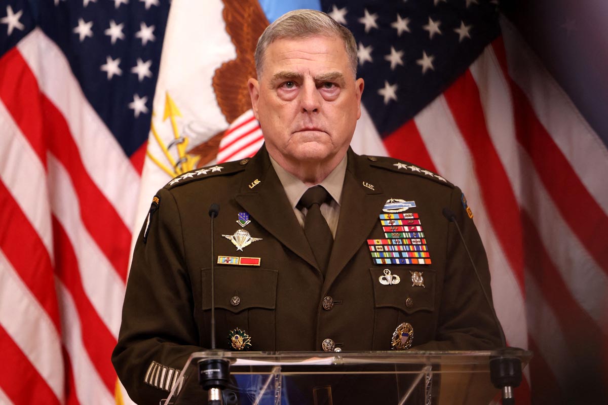 El general Mark Milley arremetió en contra de Donald Trump durante su ...