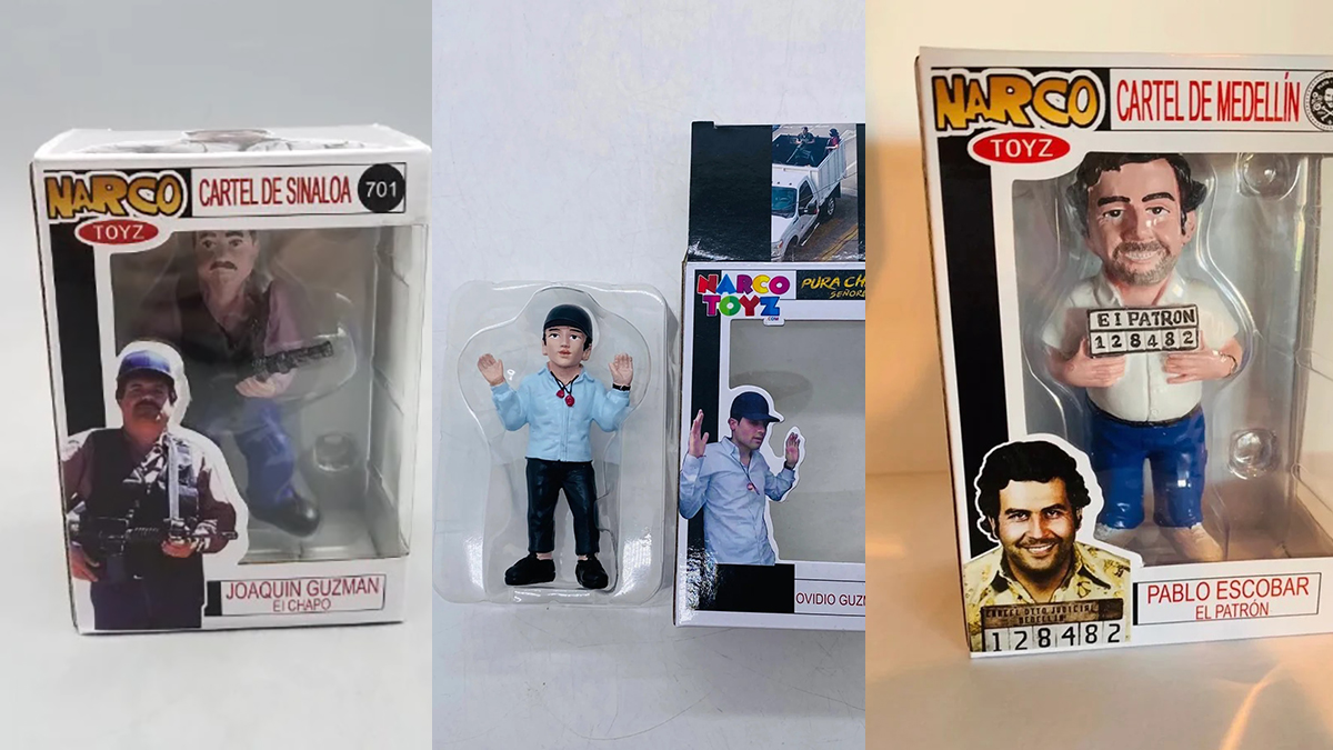 Insólito: Lanzan figuras coleccionables de narcos como el Chapo Guzmán ...