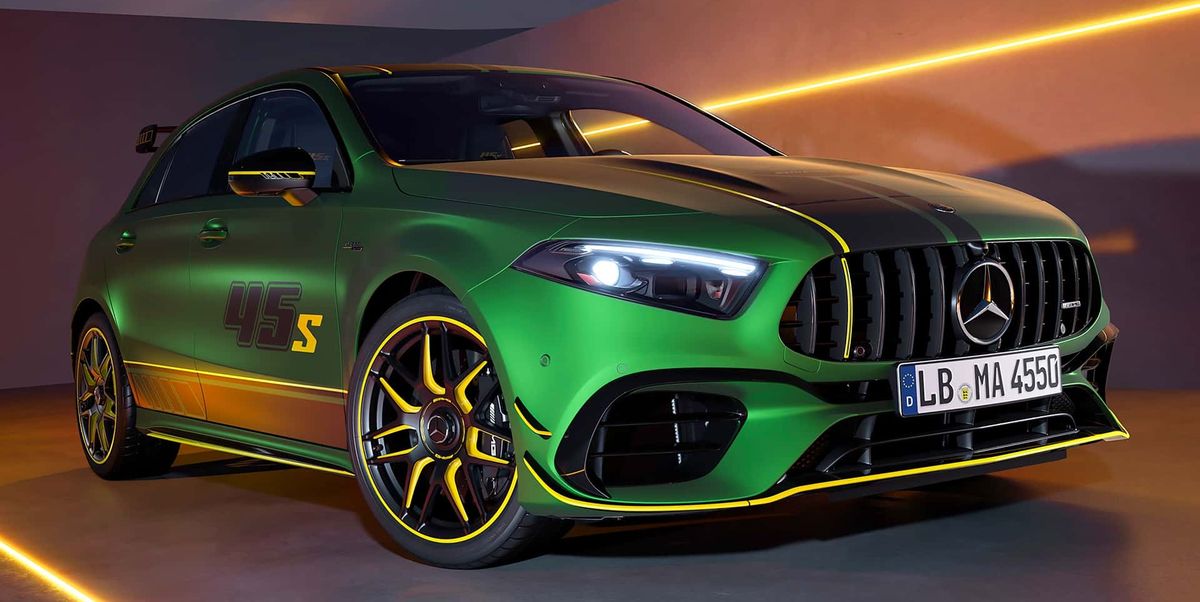 Mercedes-AMG A45 S Limited Edition: Sorprende con su color verde y ...
