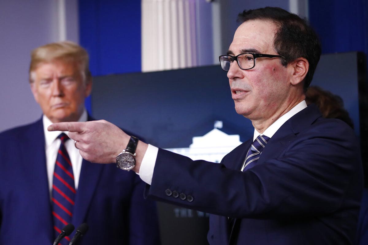 Steven Mnuchin, exsecretario del Tesoro en la administración Trump ...
