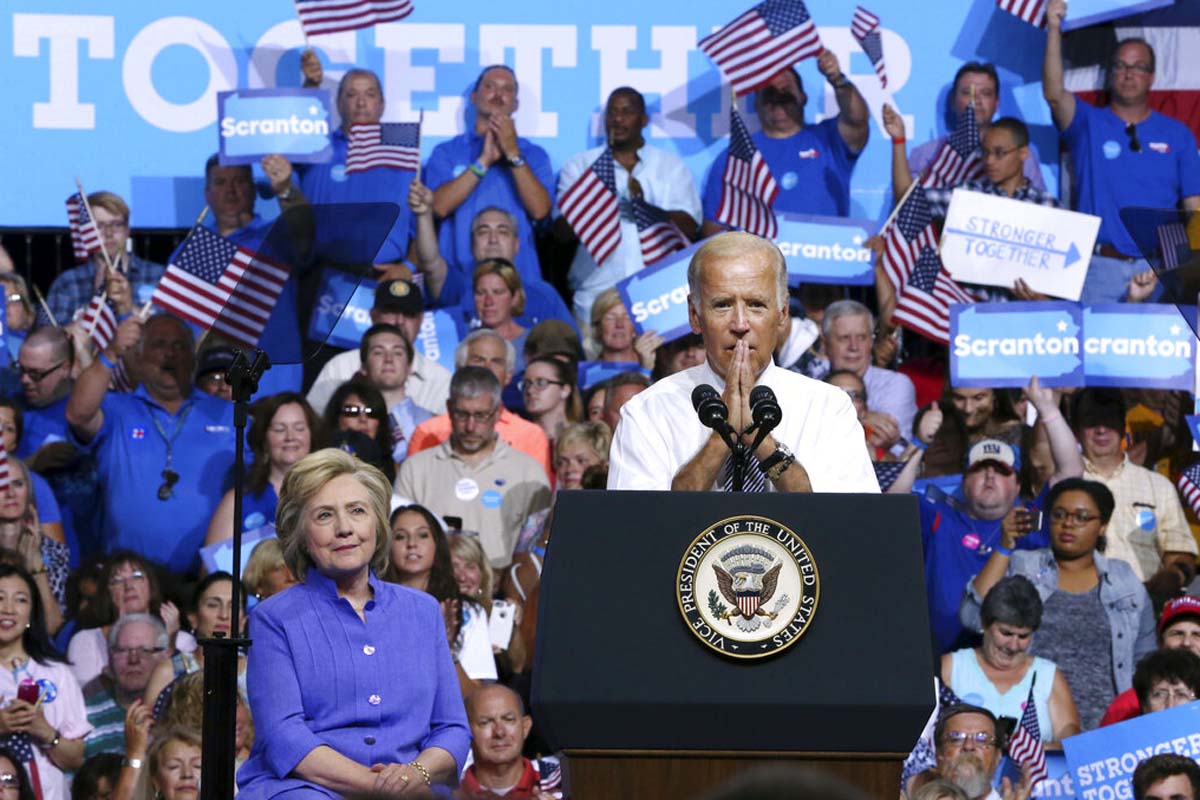 Hillary Clinton define a Joe Biden como a un "viejo, eficaz y compasivo ...