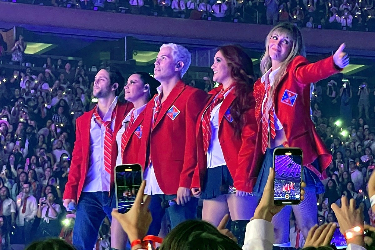 Anahí recordó sus mejores momentos de la gira de RBD - La Opinión
