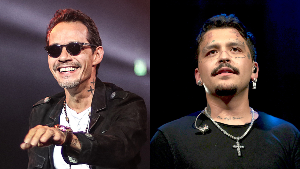 Christian Nodal y Marc Anthony debutan juntos en vivo - La Opinión