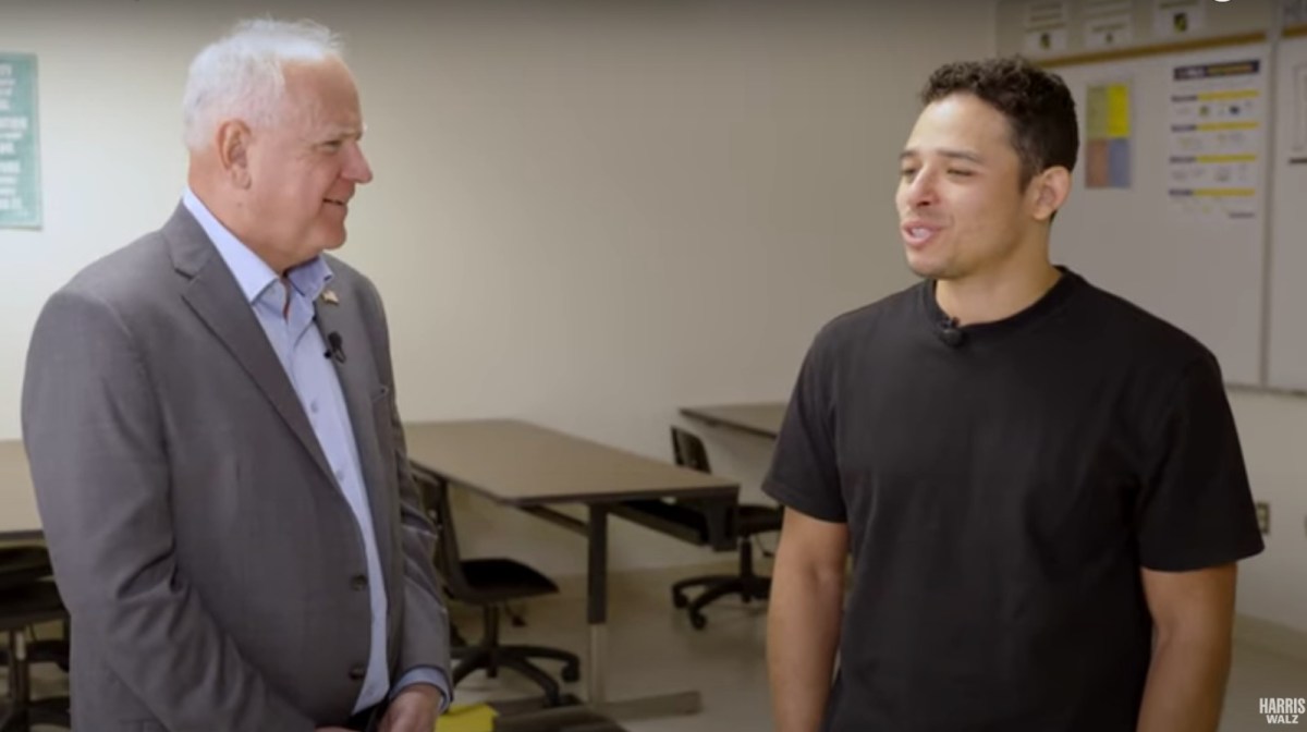 Tim Walz y el actor Anthony Ramos recuerdan cómo 'Hamilton' ayudó al ...