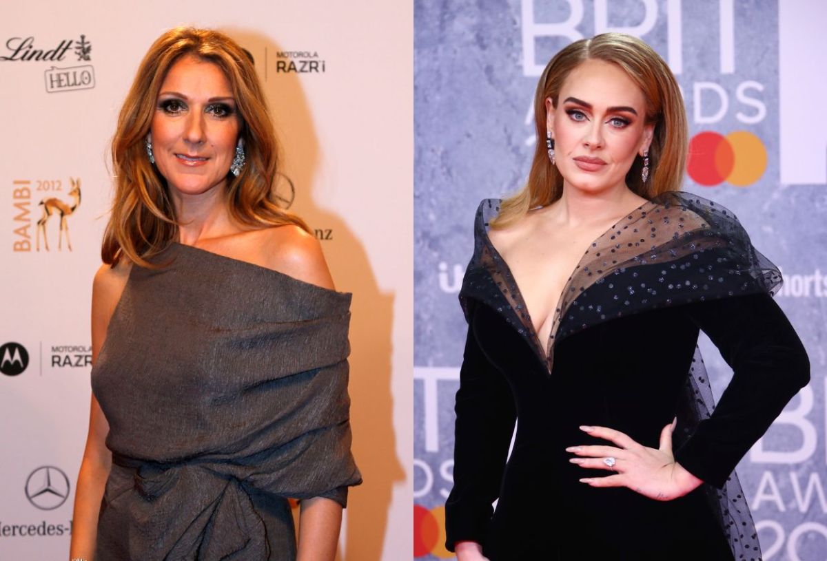 Adele y Céline Dion protagonizaron un emotivo encuentro en Las Vegas - La Opinión
