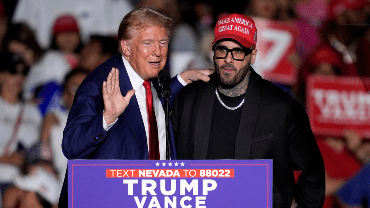 Nicky Jam explica el error de Trump al presentarlo - La Opinión