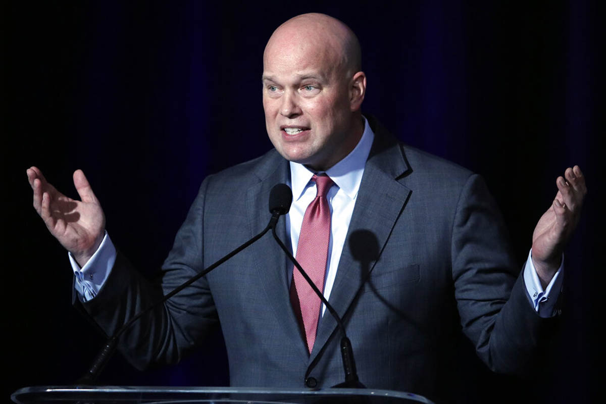 Donald Trump designa a Matthew Whitaker embajador de Estados Unidos ...