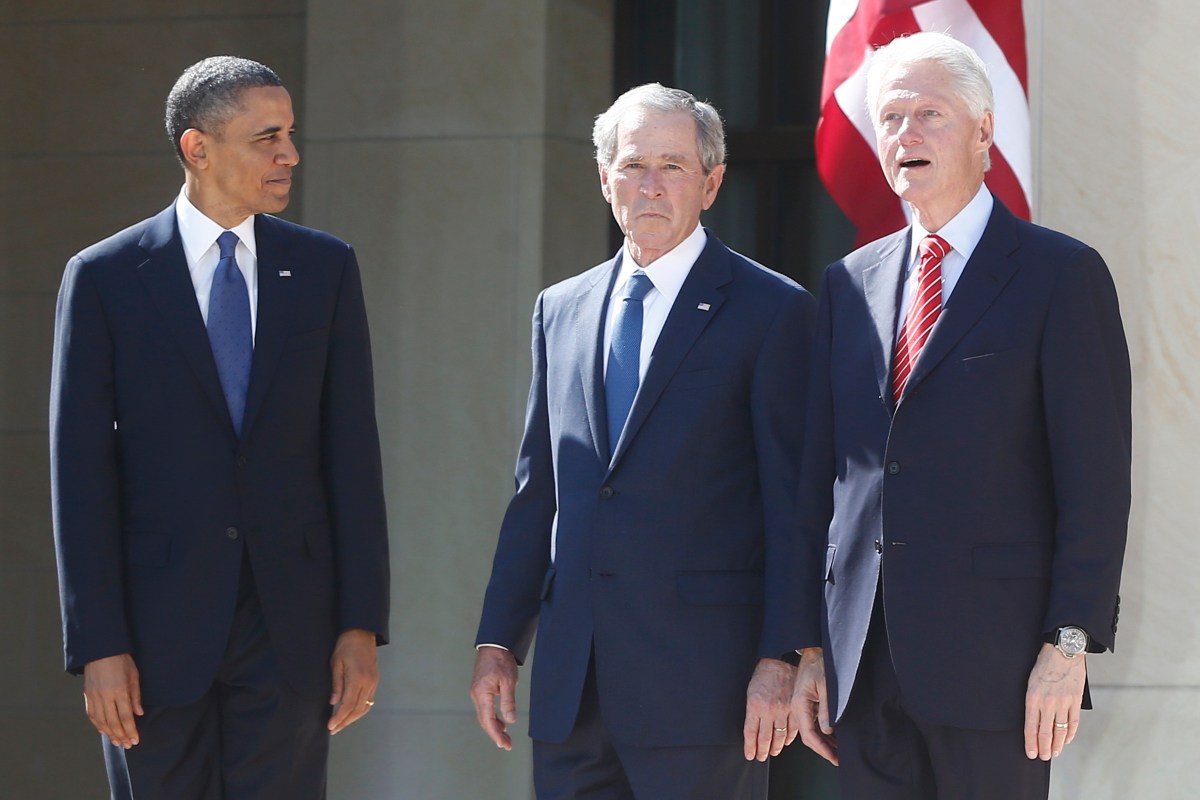 Los expresidentes Obama, Clinton y Bush asistirán a la toma de posesión ...