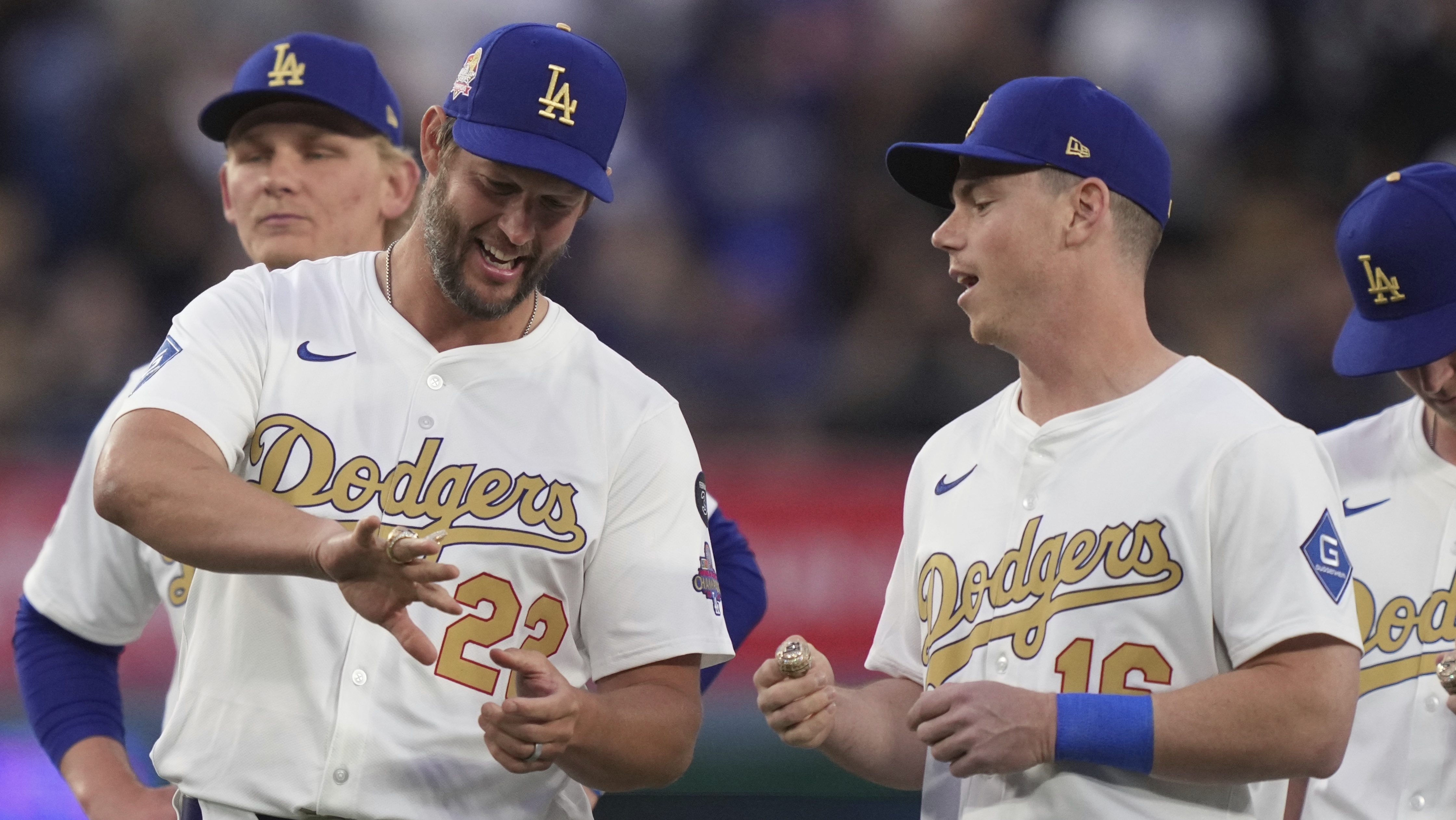 Dodgers recibieron su anillo de campeón por la Serie Mundial 2024 - La ...