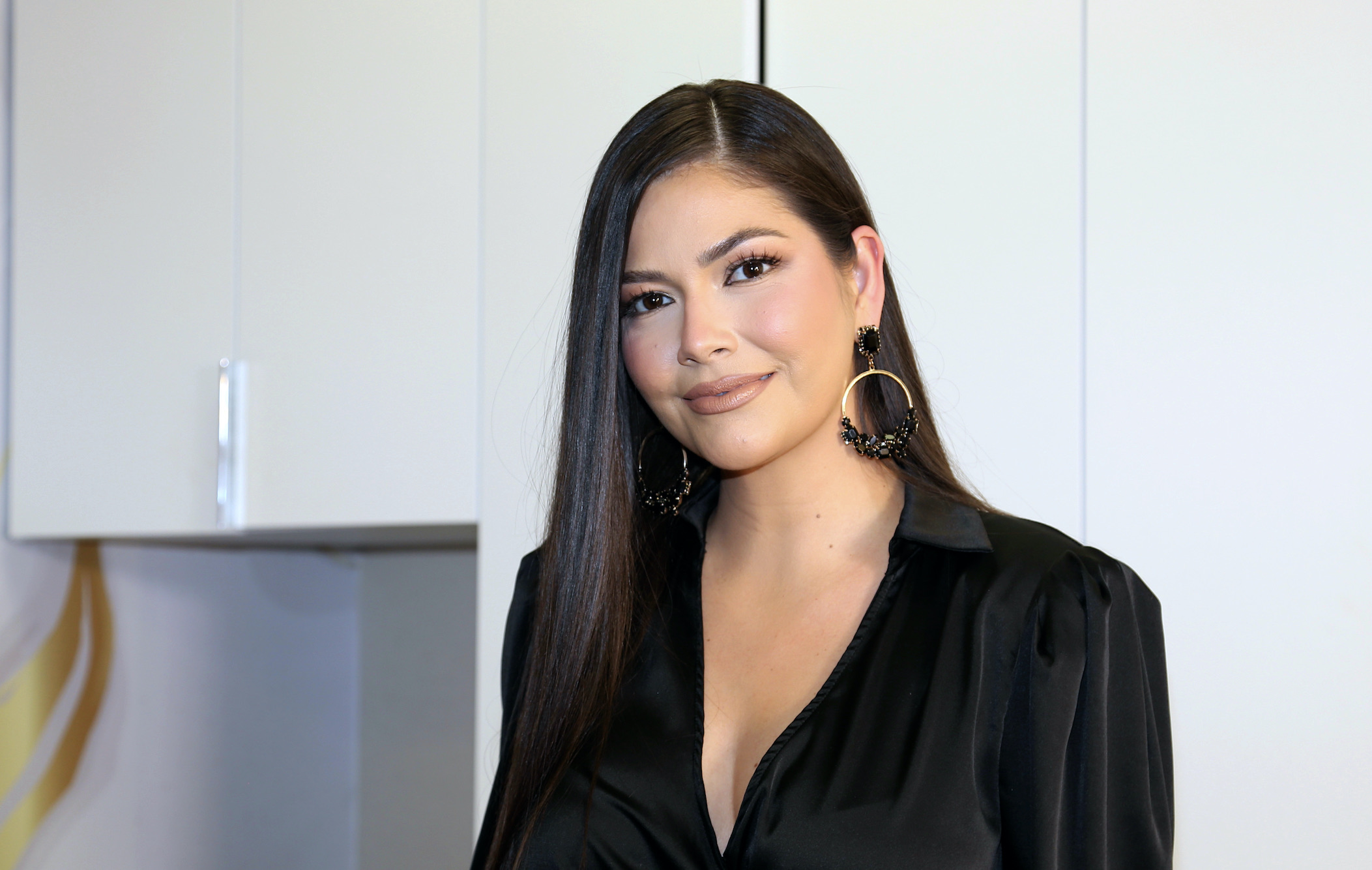 Ana Patricia Gámez mostró su silueta en un vestido perfecto para la ...