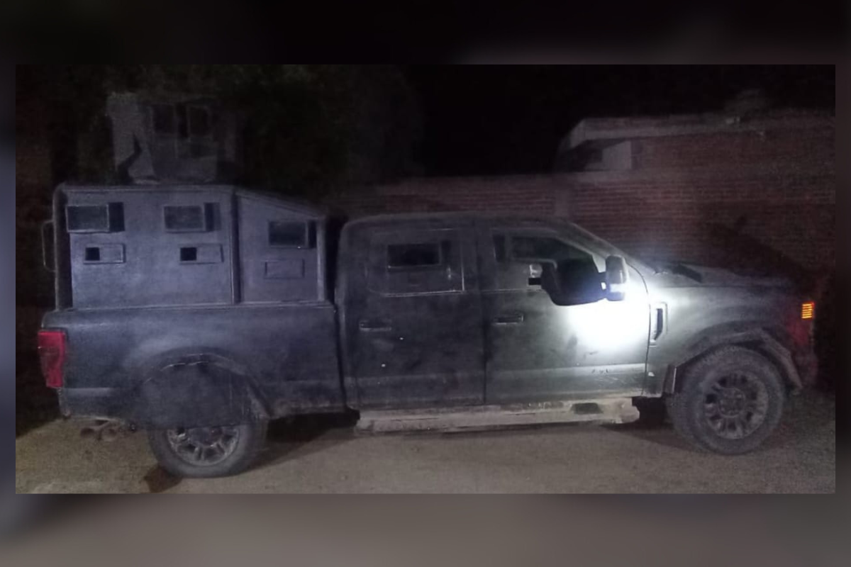 Golpe al narco, aseguran camioneta "monstruo" y armamento en Sinaloa ...