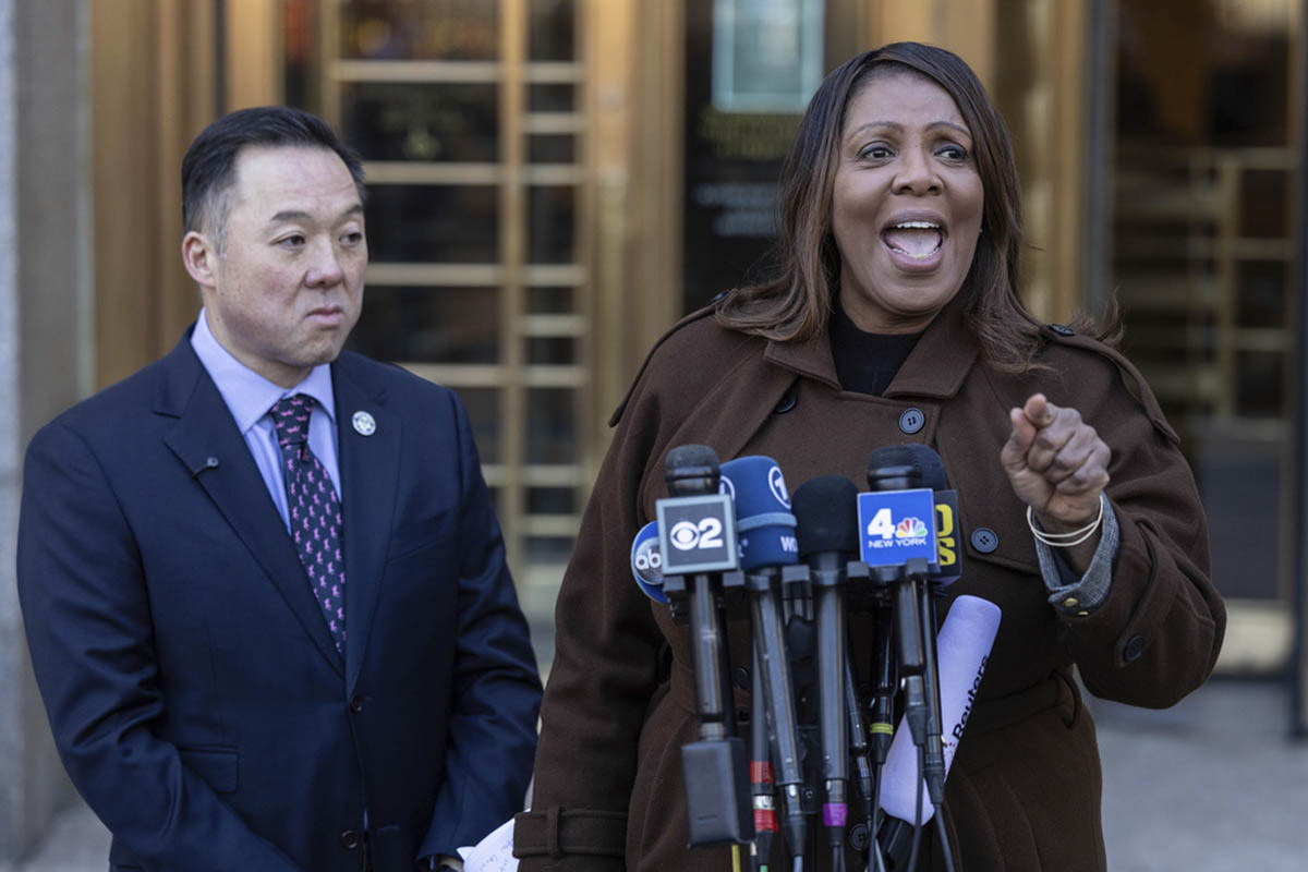 Letitia James, fiscal federal que intentó embargar a Donald Trump, es ...