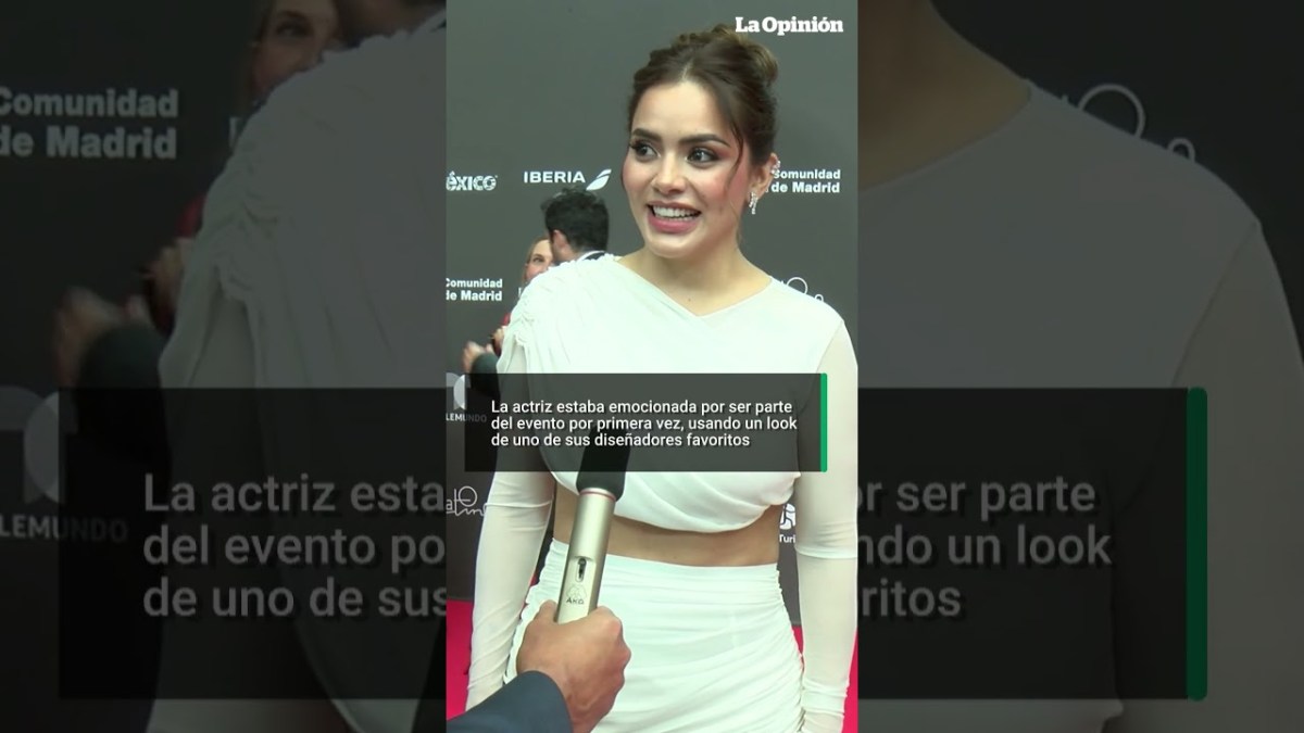 Samadhi Zendejas habló sobre William Levy durante los Premios Platino ...