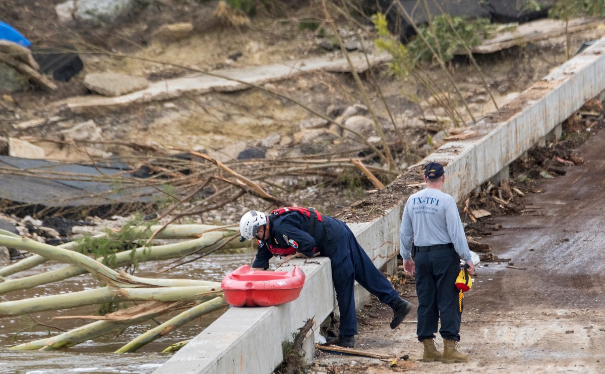 Inundaciones en Texas: así fue la velocidad con la que creció el río ...
