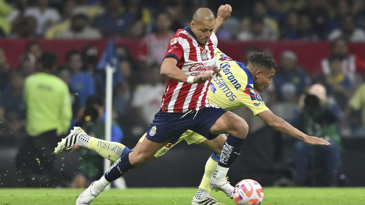El Chicharito Hernández se estrenó contra el América en intenso 1-1 con ...
