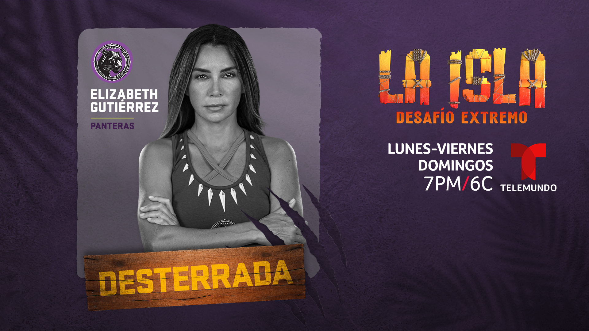 Elizabeth Gutiérrez es la segunda desterrada de "La Isla: Desafío ...