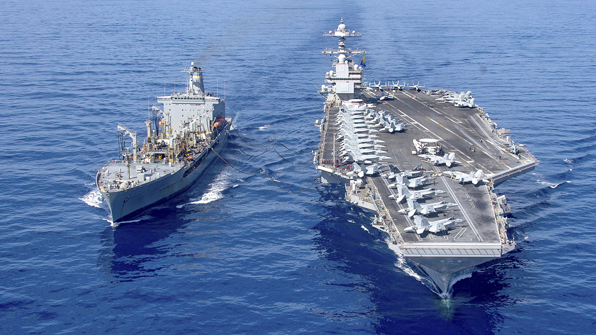 Cómo es el poderoso buque de guerra USS Gerald R. Ford que será enviado ...