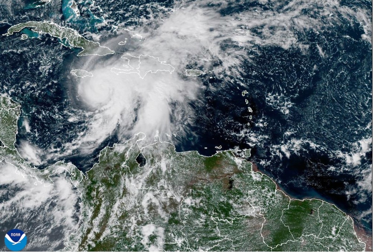 Melissa se convierte en huracán en el Mar Caribe con riesgo para ...