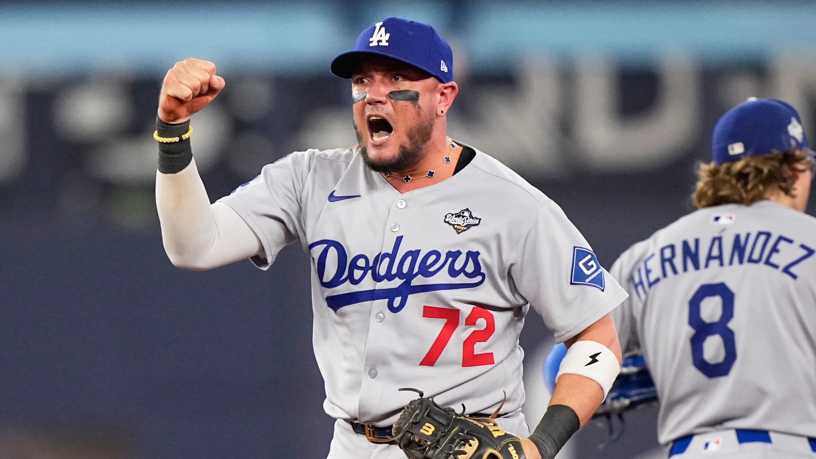 Miguel Rojas y su noche soñada con el guante para los Dodgers en Serie ...