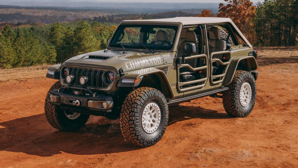 Jeep rinde homenaje al Ejército con el exclusivo Wrangler Commando 392 ...