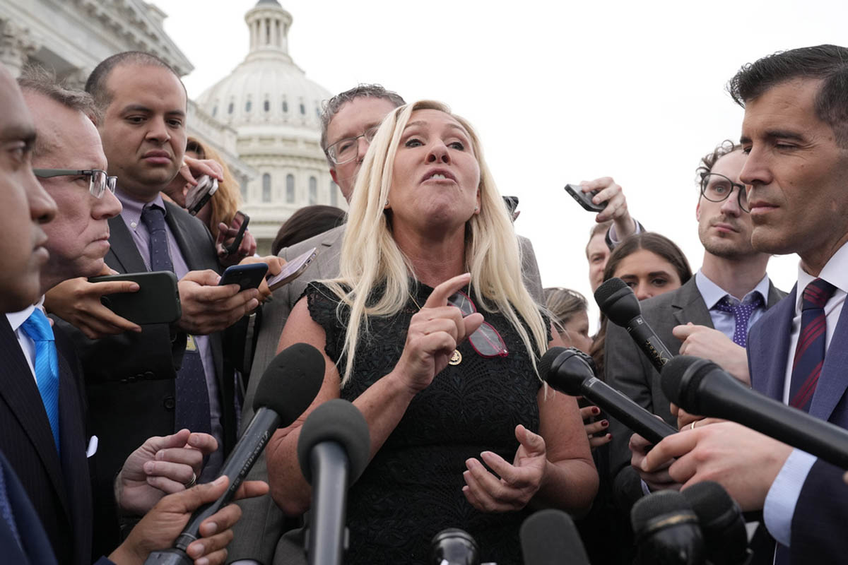 Marjorie Taylor Greene define a Donald Trump como un "traidor al ...