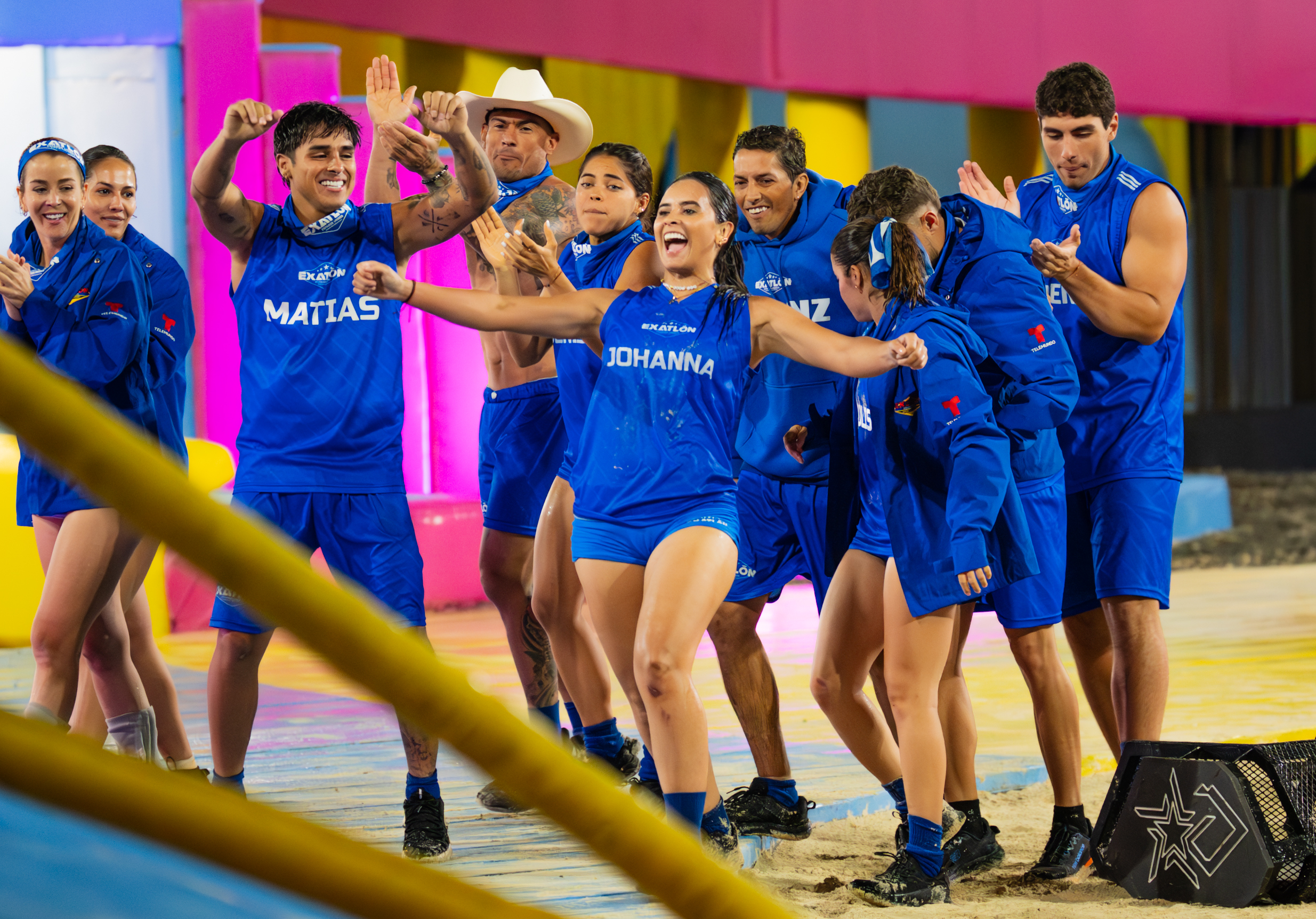 El equipo azul gana por primera vez "la villa" en Exatlón Estados ...