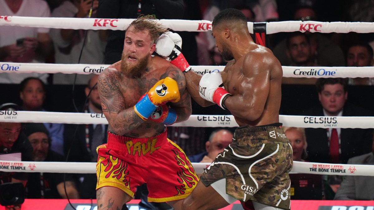 Influencer Jake Paul le aguanta 5 rounds a Anthony Joshua antes de ser ...
