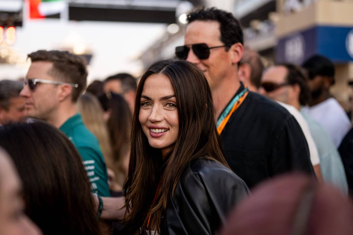 Ana de Armas robó miradas en Gran Premio de Abu Dabi junto a Lewis ...