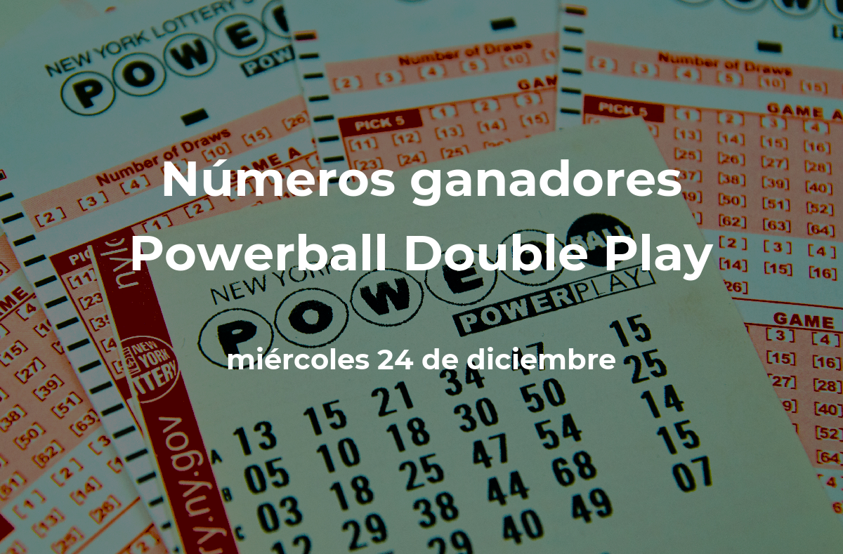 Powerball Double Play: números ganadores en vivo del sorteo hoy ...