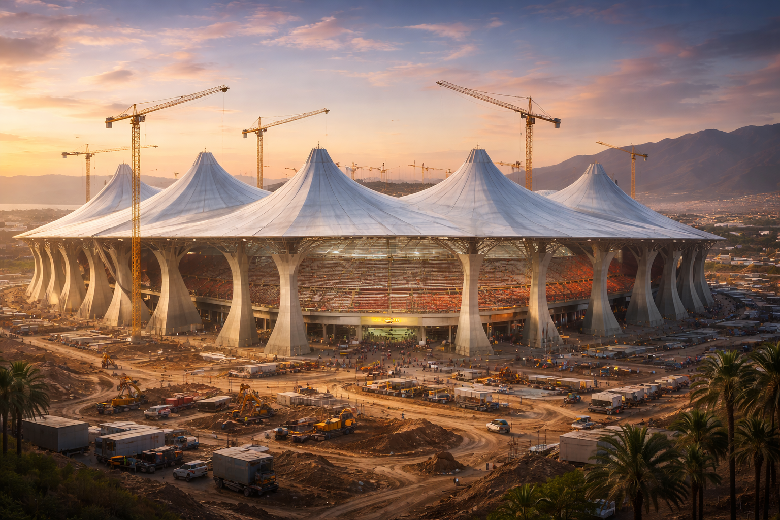 Construyen el estadio más grande del mundo y cambiará la historia del ...
