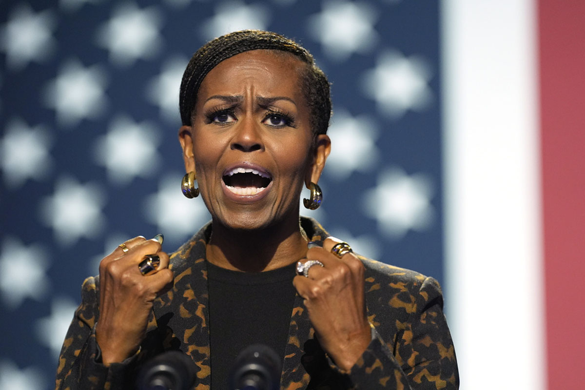 Michelle Obama lucharía contra cualquier presidente que aspire a un ...
