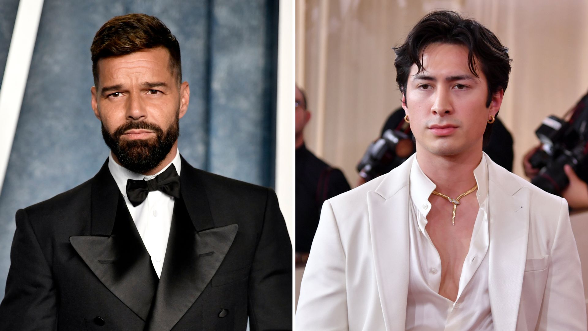 Ricky Martin y Hudson Williams se roban las miradas en el Milan Fashion ...