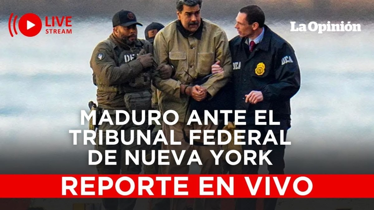 EN VIVO: Nicolás Maduro se declara “no culpable” y “prisionero de ...