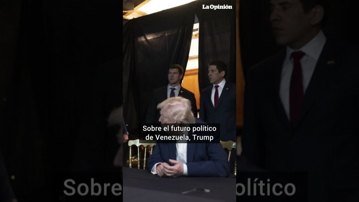 Qué pasará en Venezuela tras la captura de Maduro, según Trump / La ...