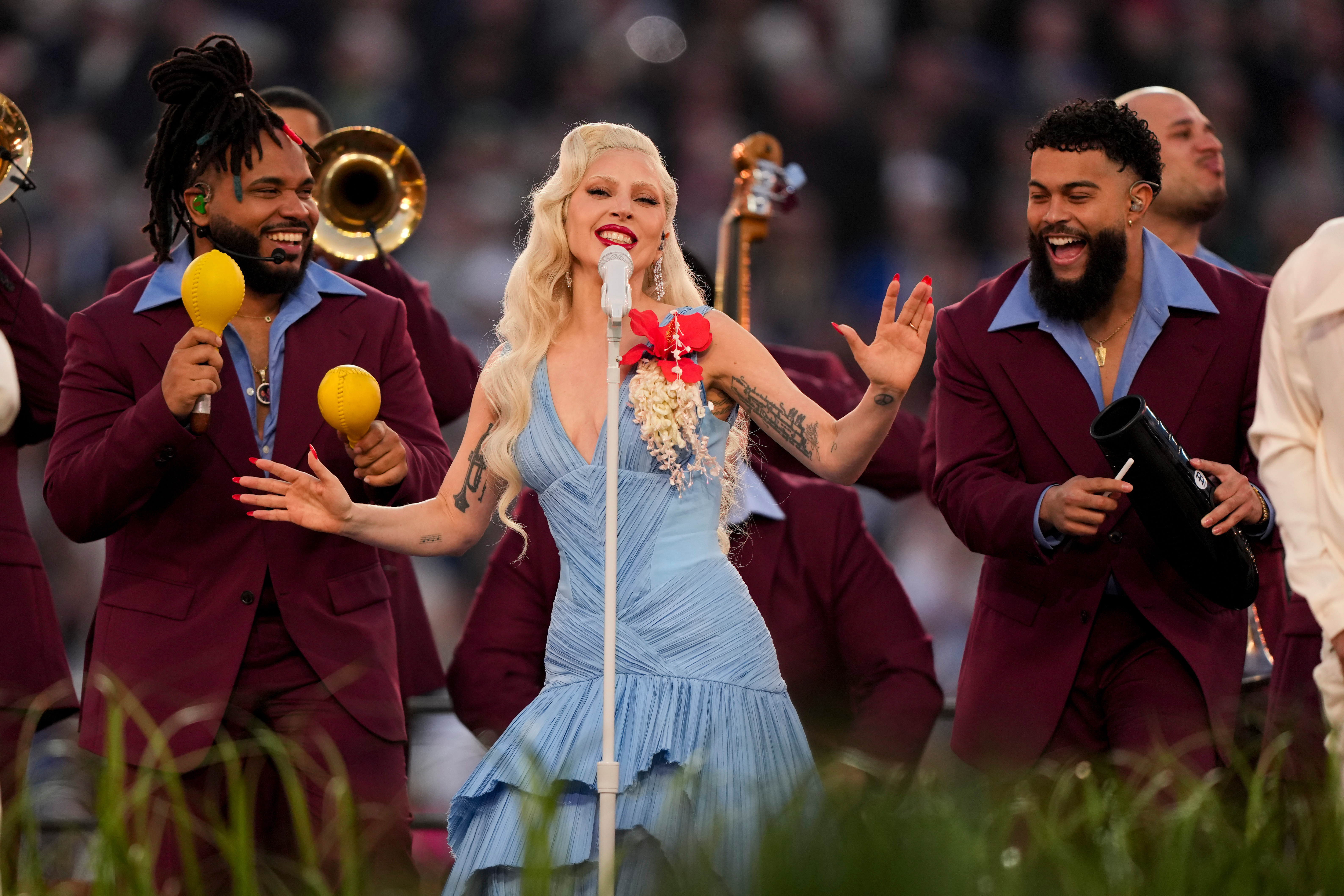 El mensaje de Lady Gaga a Bad Bunny tras el Super Bowl: “Fue un honor ...
