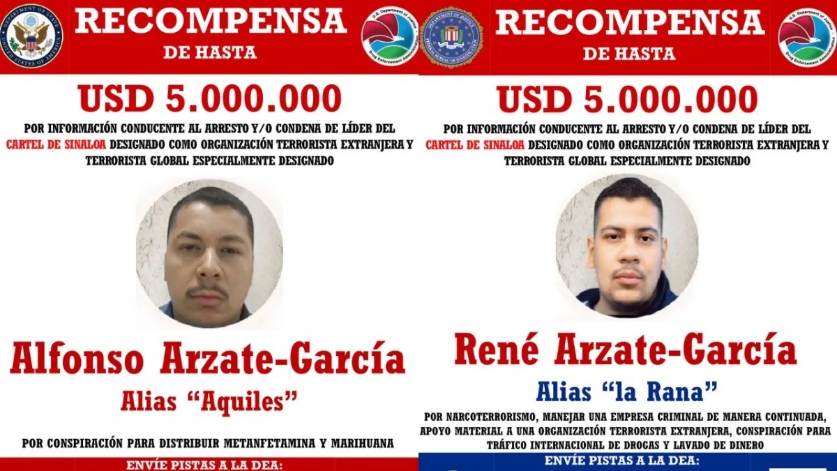 Quiénes son los hermanos Arzate y por qué EE.UU. ofreció 10 millones de ...