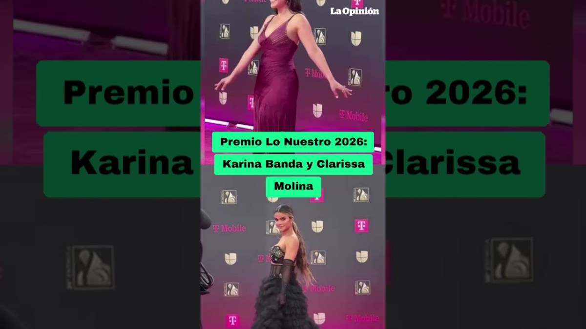 ¡Puro estilo! Los looks de Karina Banda y Clarissa Molina en Premio Lo ...