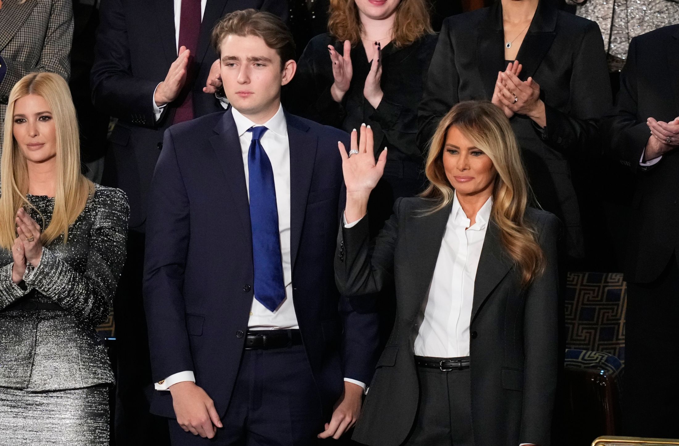 Barron Trump no sería elegible para el servicio militar por criterios ...