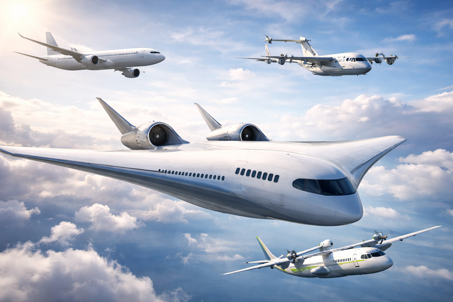 El avión que podría cambiar los vuelos para siempre: no tiene fuselaje ...
