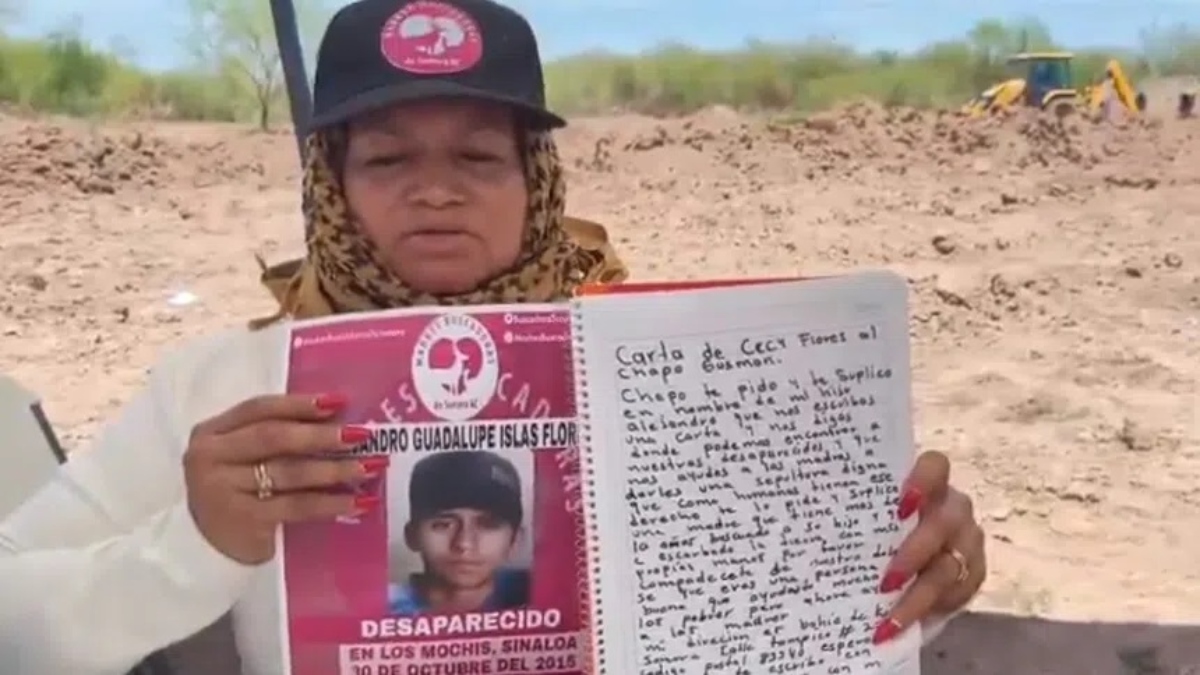 La madre buscadora Ceci Flores envía carta al “Chapo” Guzmán para pedir ...